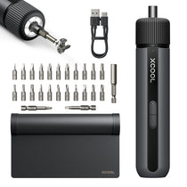 xCool EZTorque 4V Electric Screwdriver Cordless with 24 S2 Steel Bits
