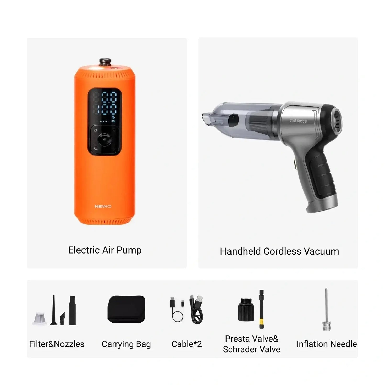 Newo Mini Electric Air Pump - Cool Gadget